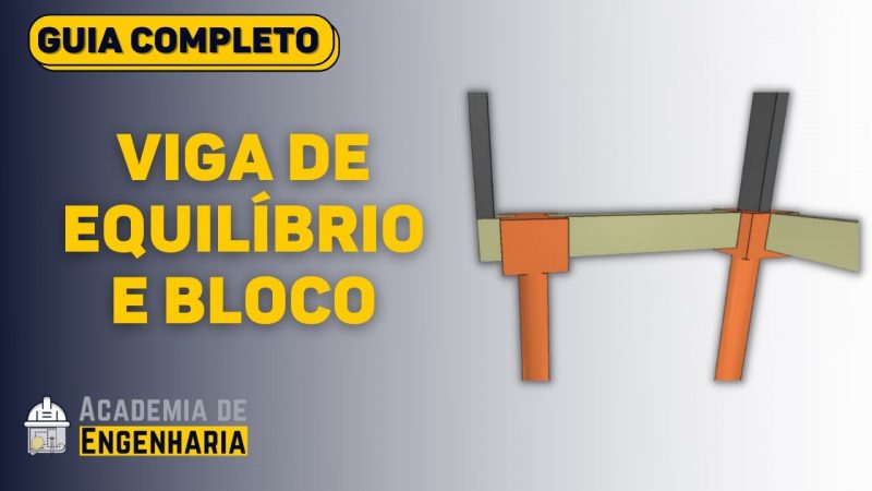 BLOCO COM VIGA DE EQUILÍBRIO NO EBERICK - Academia de Engenharia